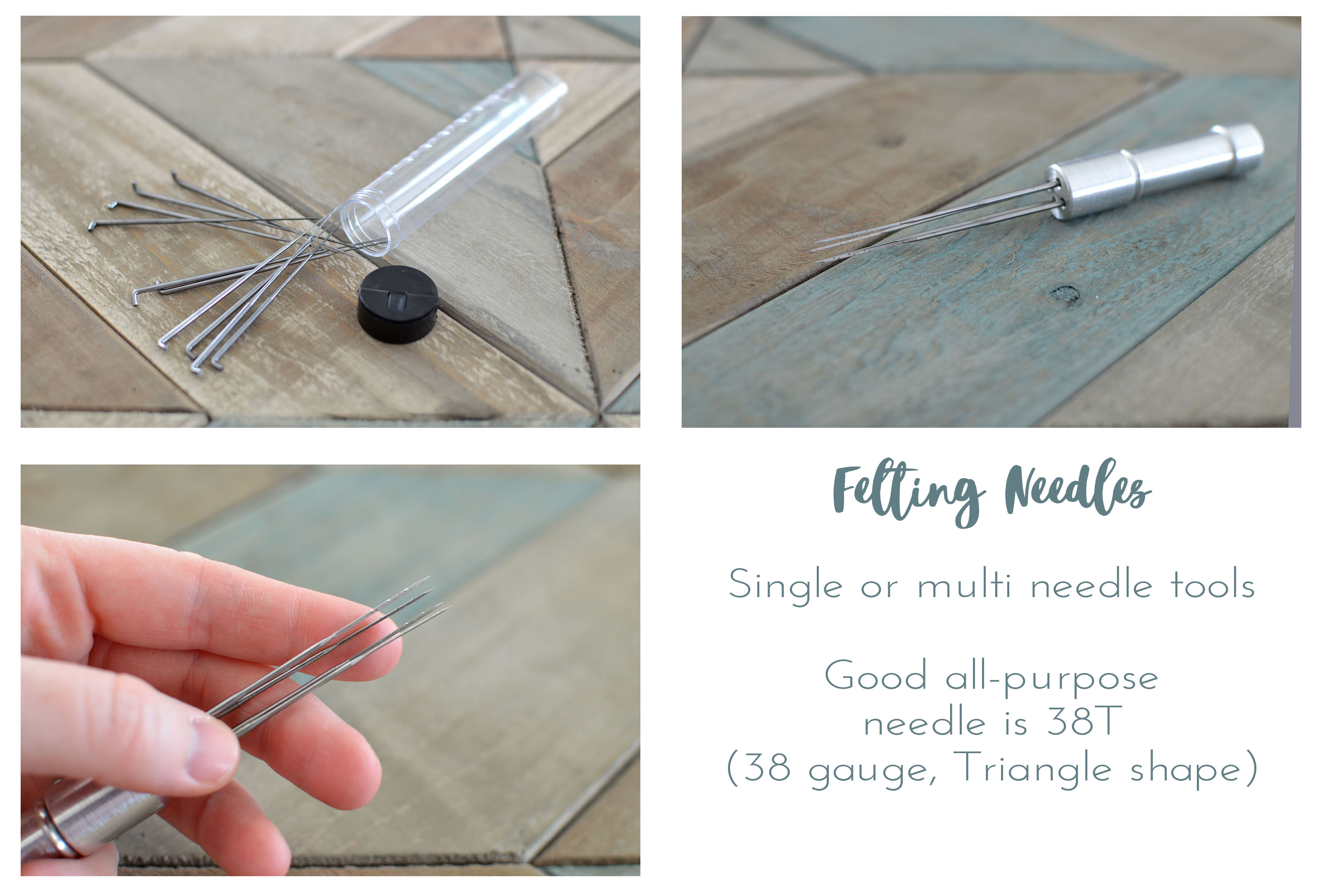 Tutorial Tuesday | Needle Felting Basic Supplies – chelsiebrady